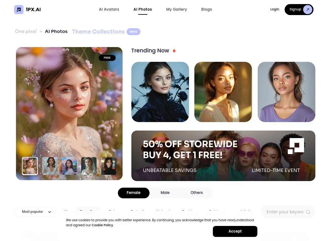 Transform Your Photos with 1PX.AI: The Ultimate AI Photo Generator ...