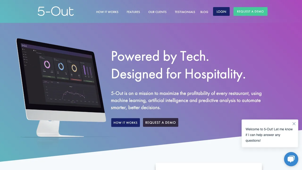 5-Out: AI Restaurant Forecasting & Optimization Software | Creati.ai