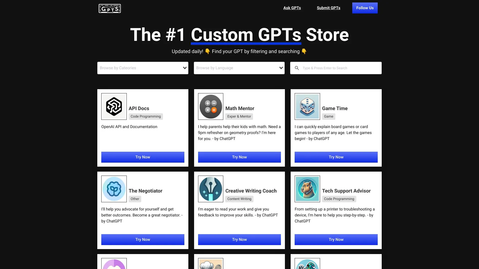 AccessGPTs: AI Assistants for Every Task | Creati.ai