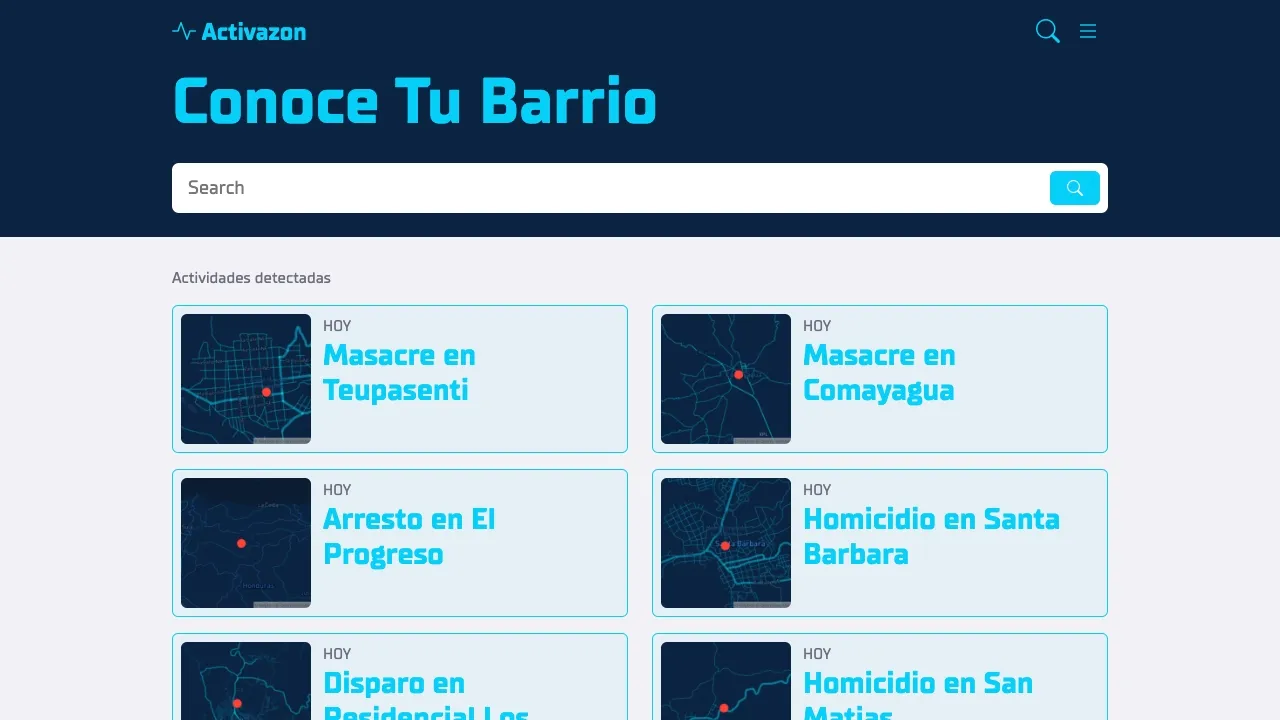 Activazon - AI-Powered Crime Report Analytics | Creati.ai