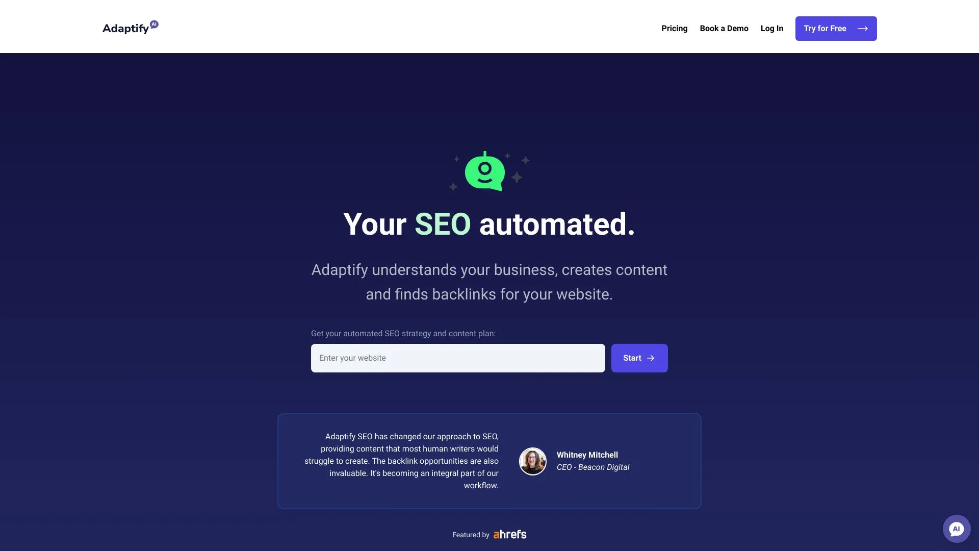 Adaptify AI: Plataforma de SEO Automatizada para Agencias | Creati.ai