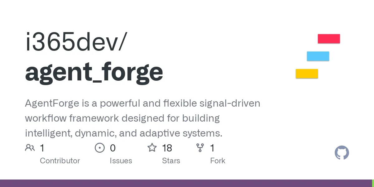Agent Forge | Open-Source AI Agent Framework for Task Orchestration | Creati.ai