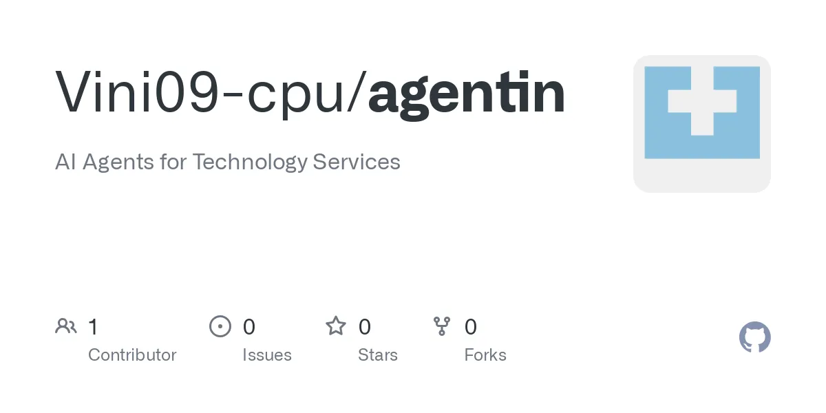 AgentIn – Framework d'Agent IA open-source en Python | Creati.ai
