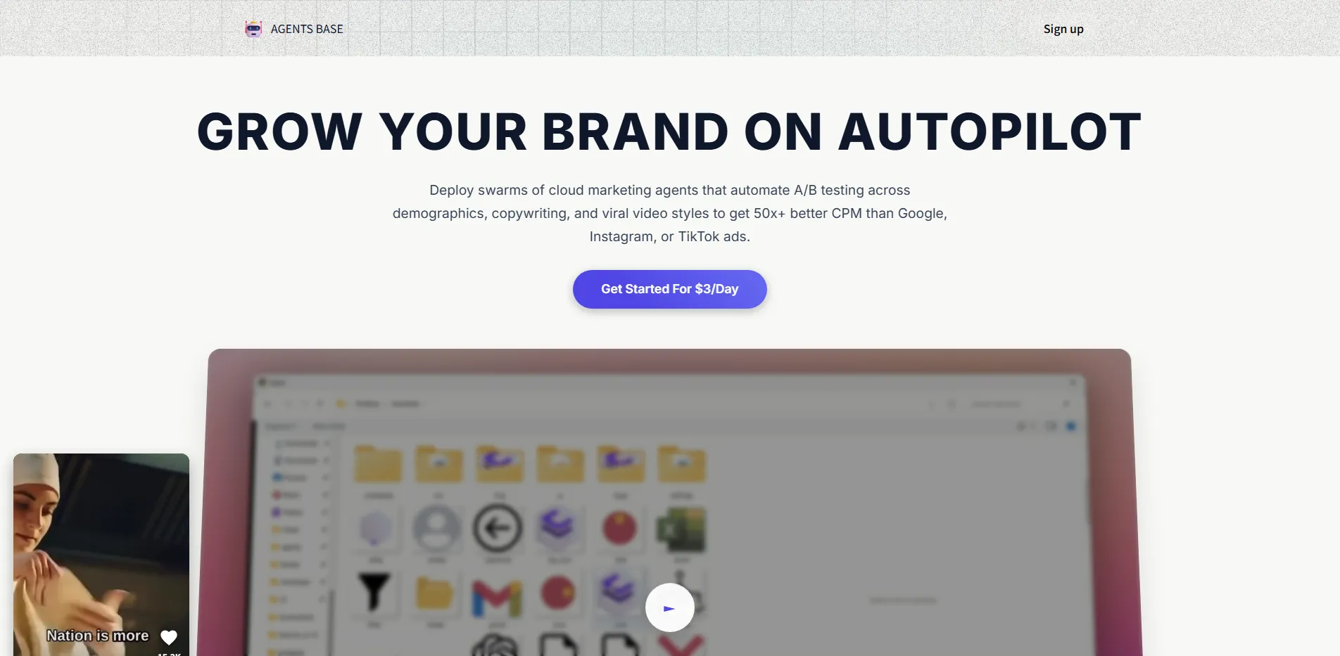 Agents Base - Customizable AI Agents for Business Automation | Creati.ai
