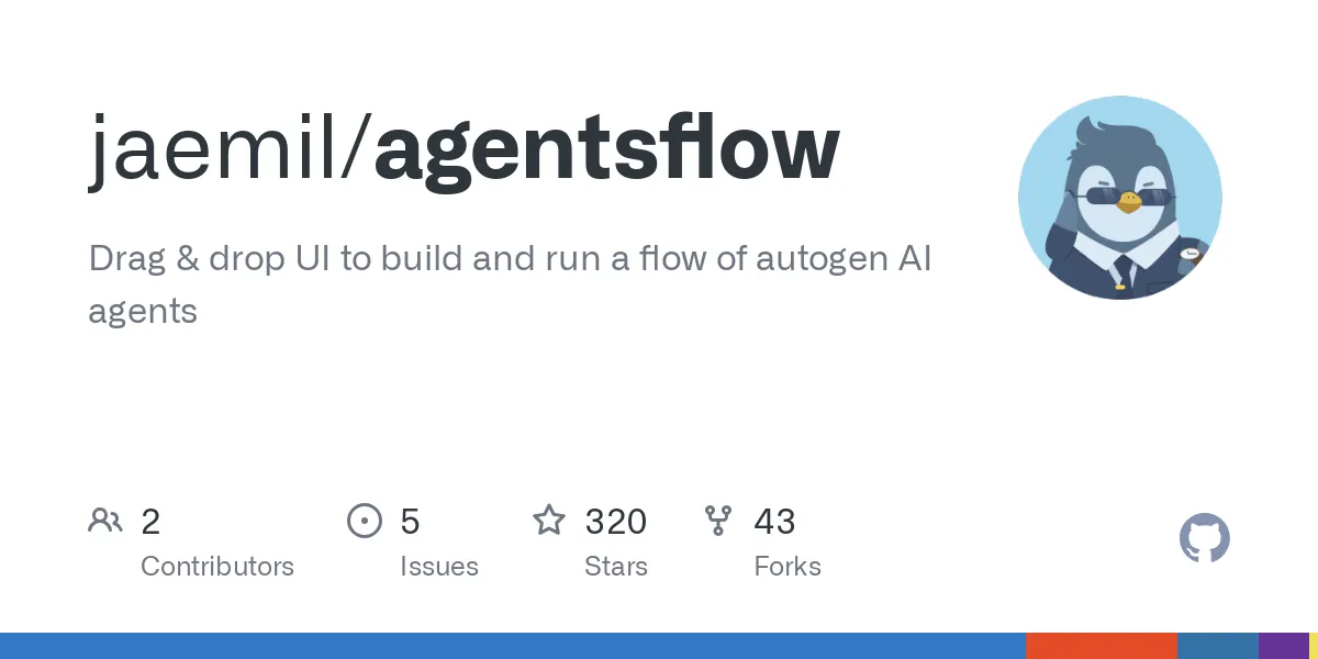 AgentsFlow - Framework d'orchestration de workflows d'agents IA | Creati.ai