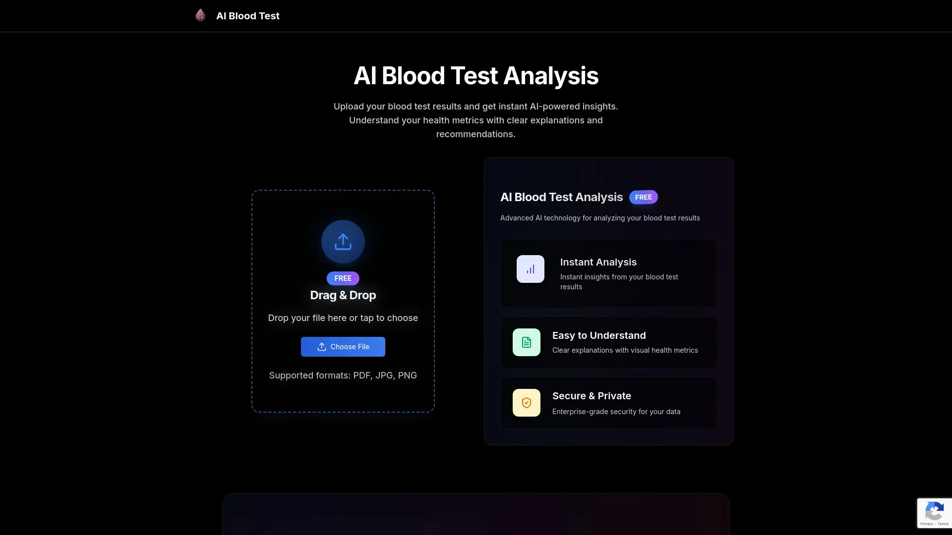 Blood-test.io: At-Home Blood Testing Made Easy | Creati.ai