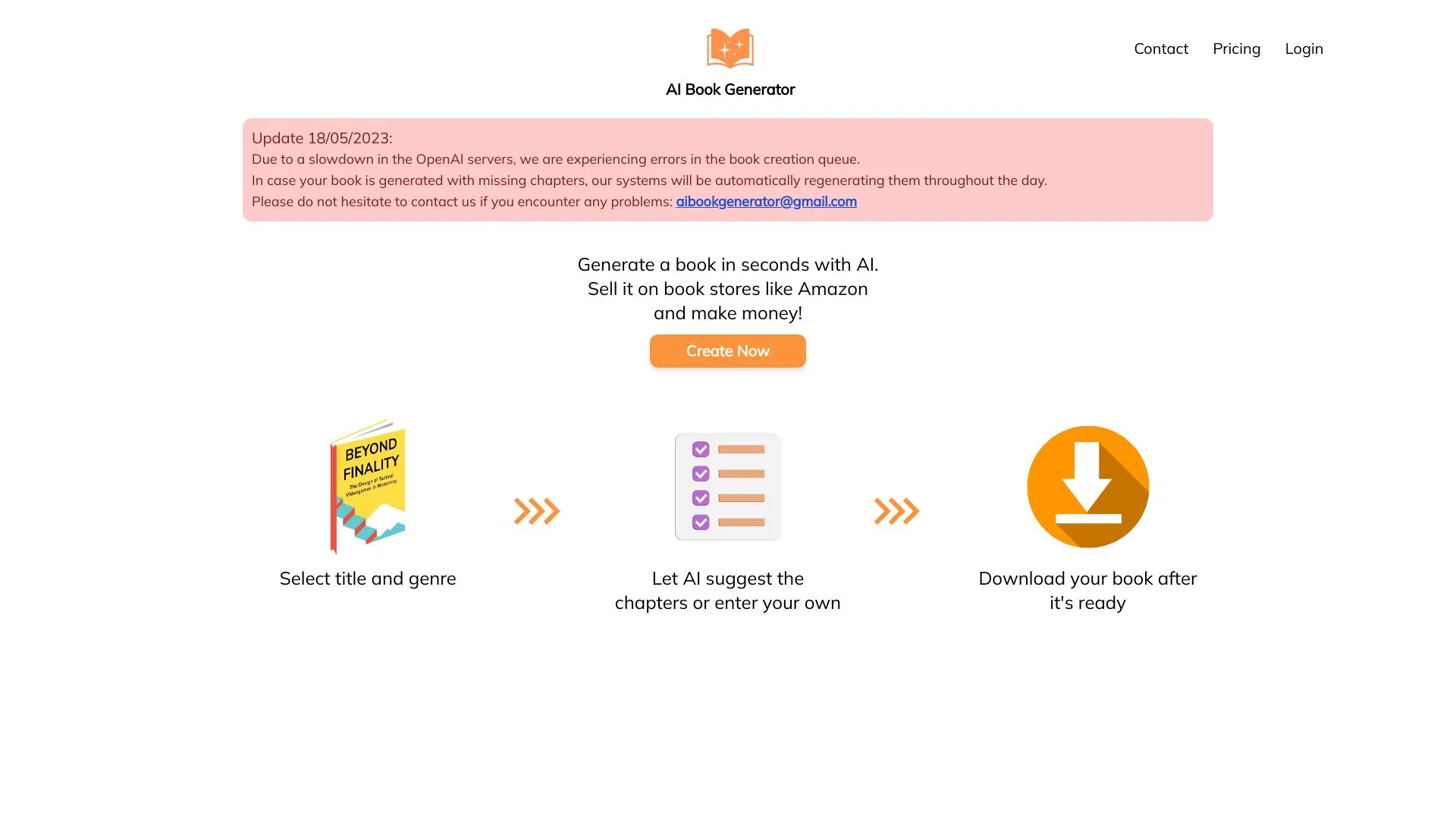 KI-Buchgenerator - eBooks mühelos erstellen und verkaufen | Creati.ai