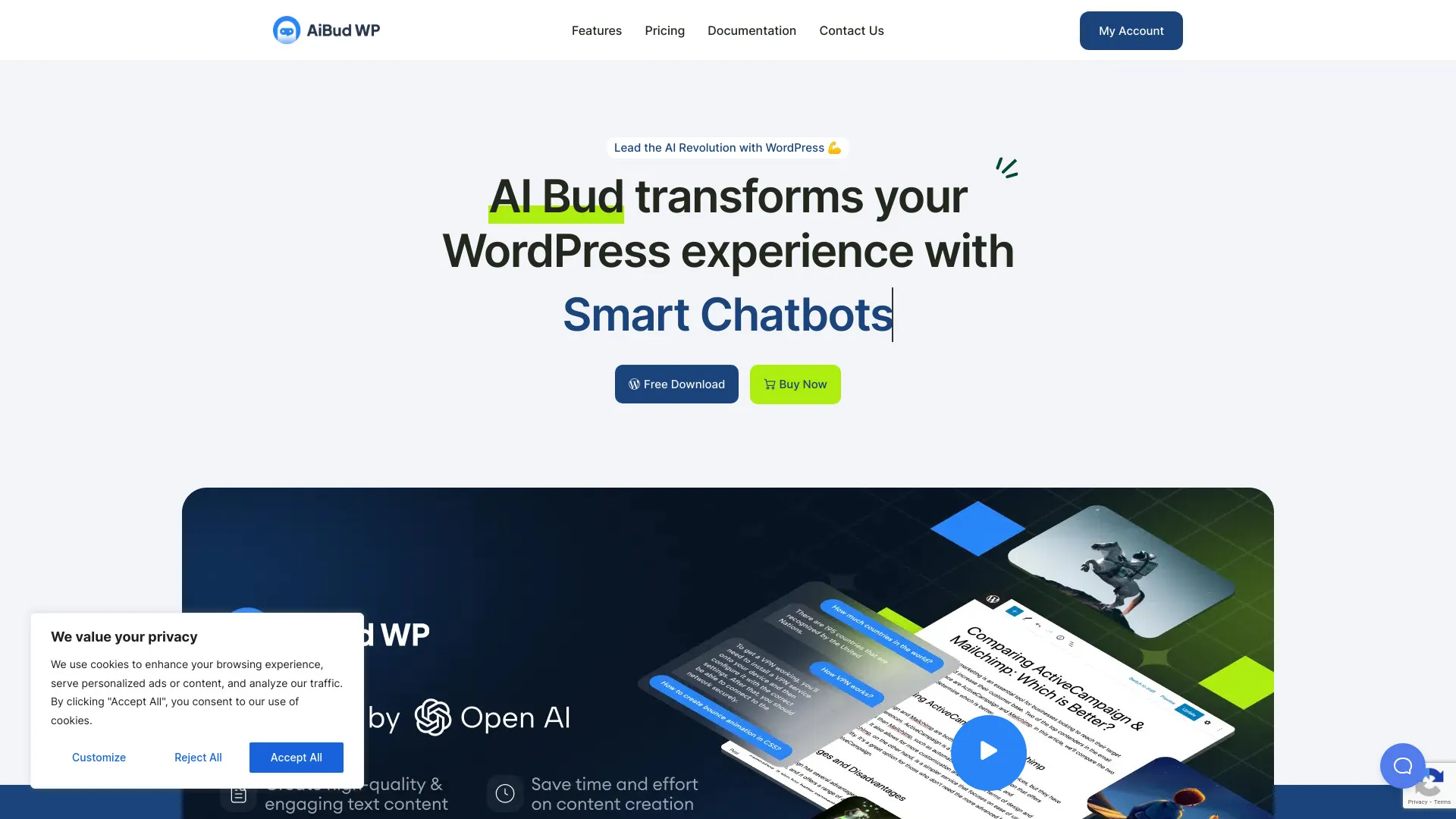 AI Bud - Poderoso plugin de IA para WordPress para creación de ...