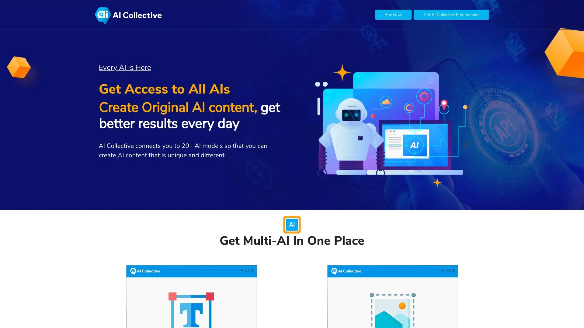 AI Collective: Unified AI Model Interface | Creati.ai