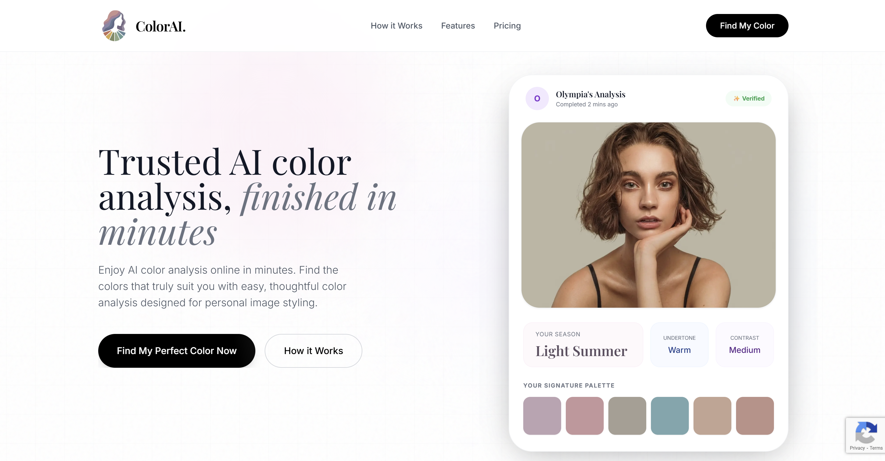 AI Color Analysis | Personalized Color Palettes by Uploading Photo ...