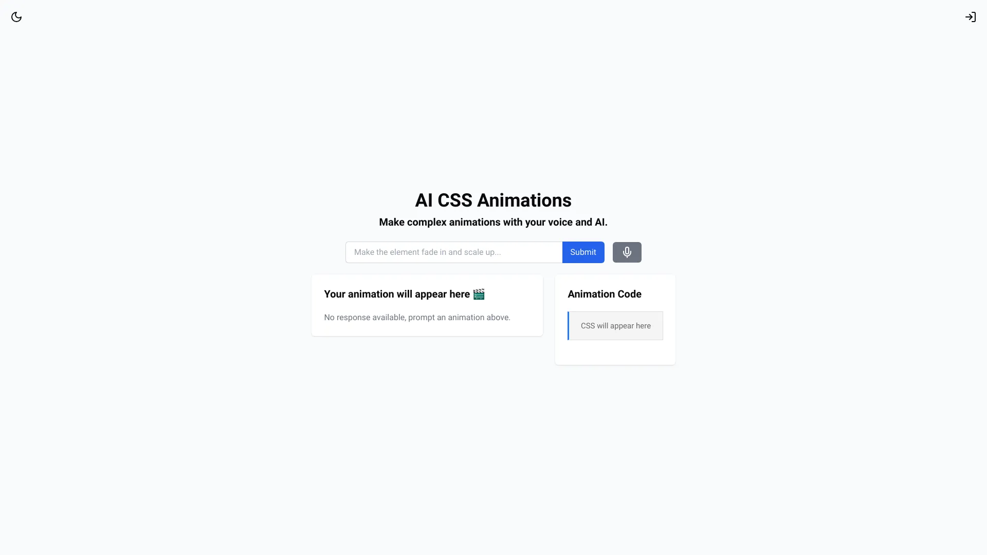 Crea fácilmente impresionantes animaciones CSS con IA | Creati.ai