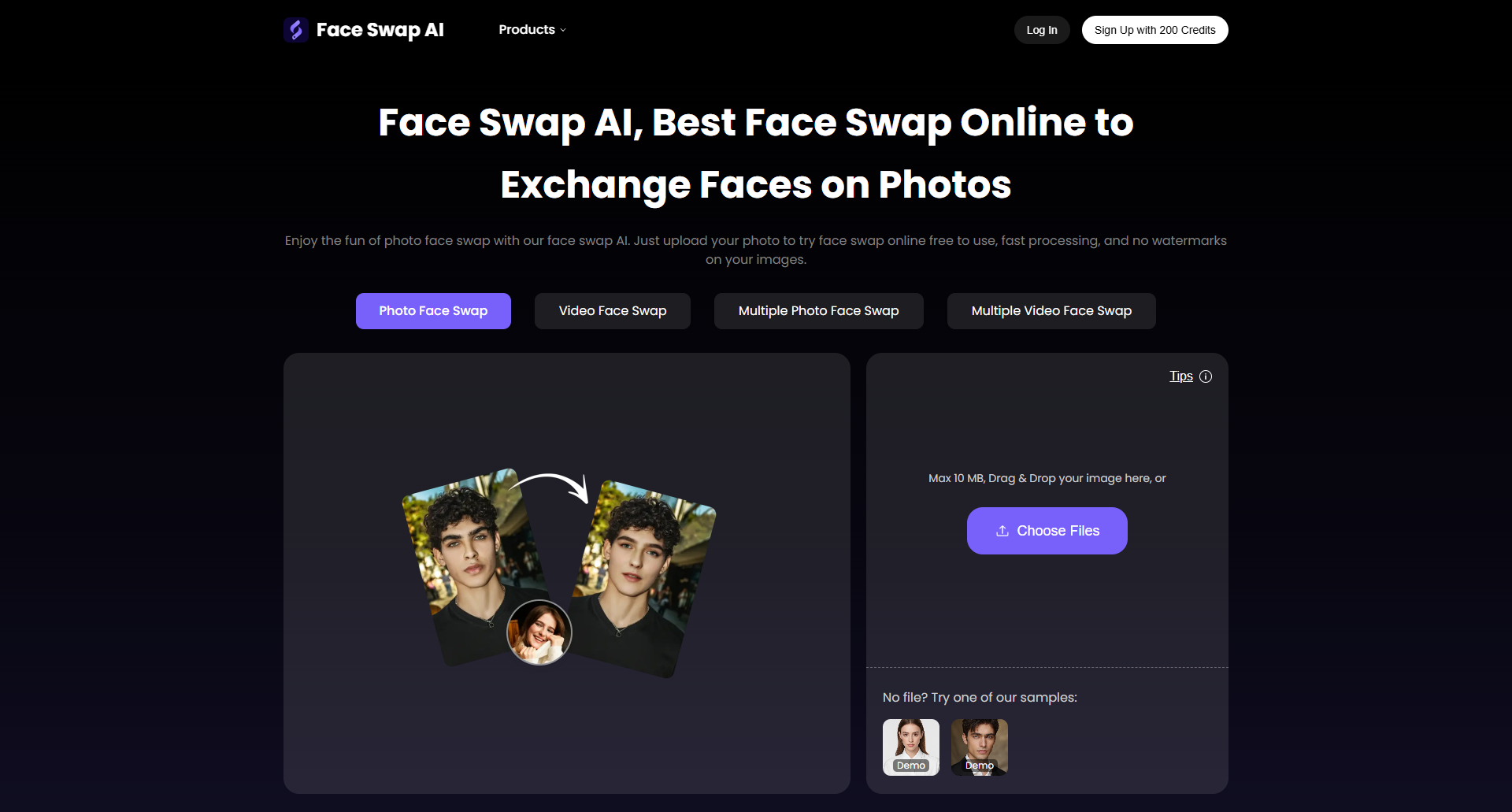 Face Swap AI - Realistic Photo & Video Face Swap Online Tool | Creati.ai
