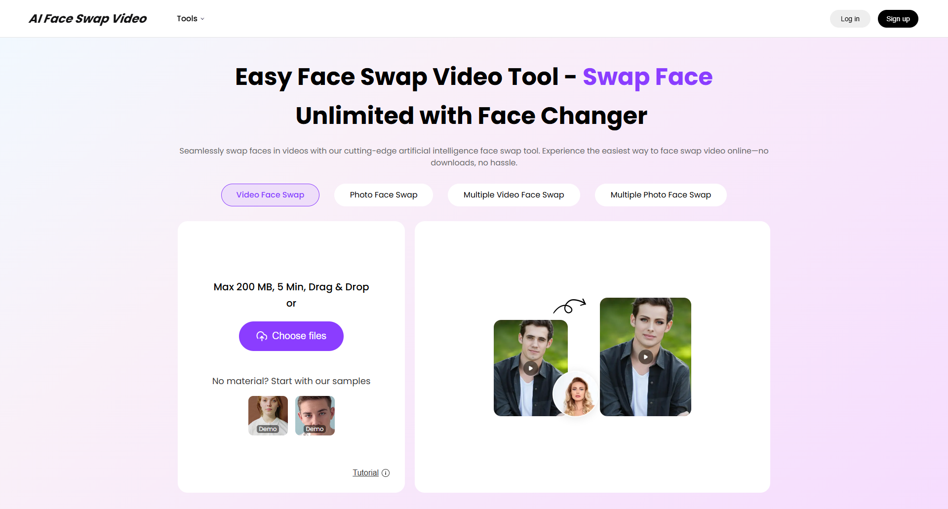 AI Face Swap Video - Seamless Online Face Swap Tool | Creati.ai