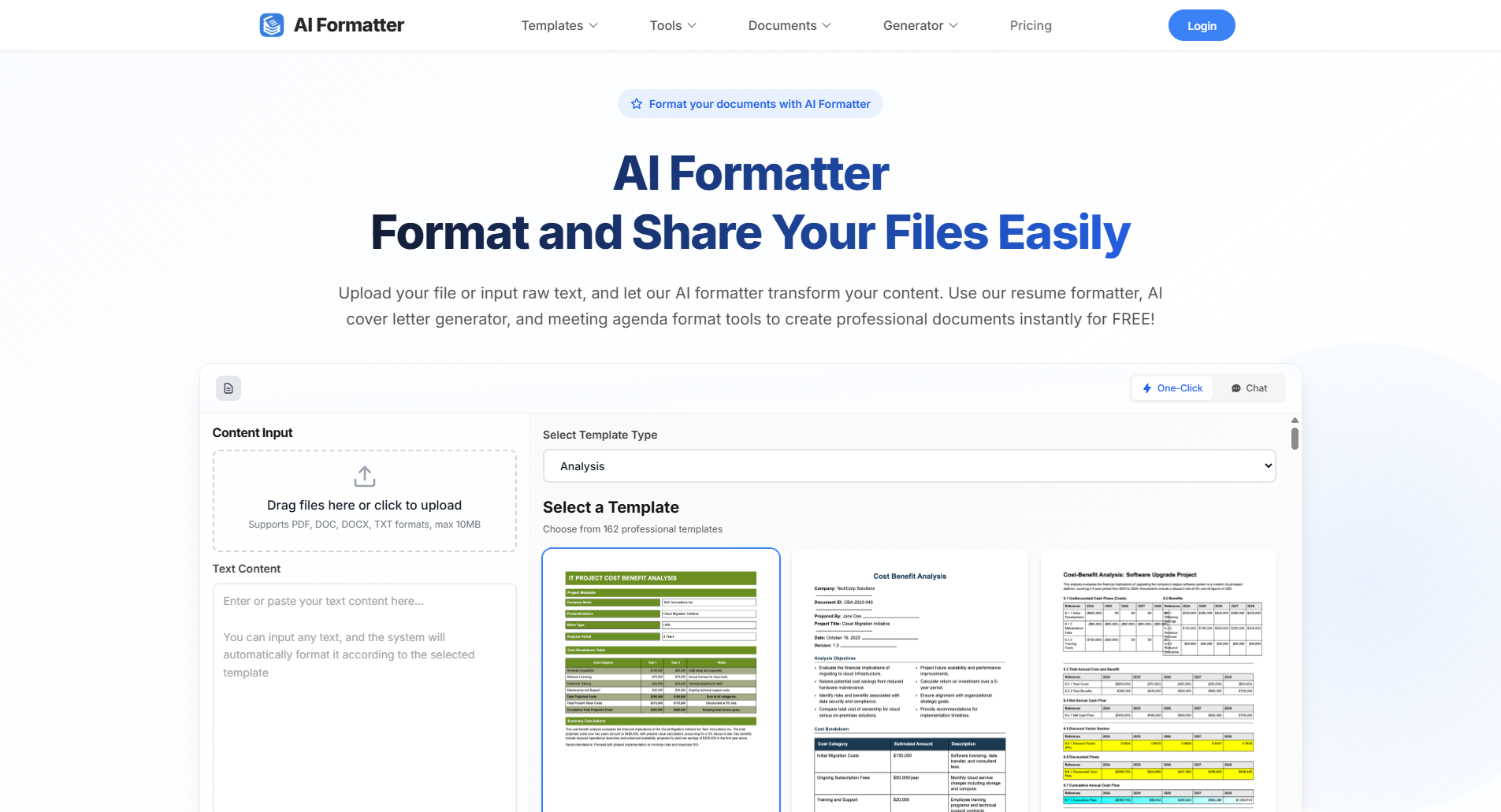 AI Formatter - Professional AI-Powered Document Formatting | Creati.ai