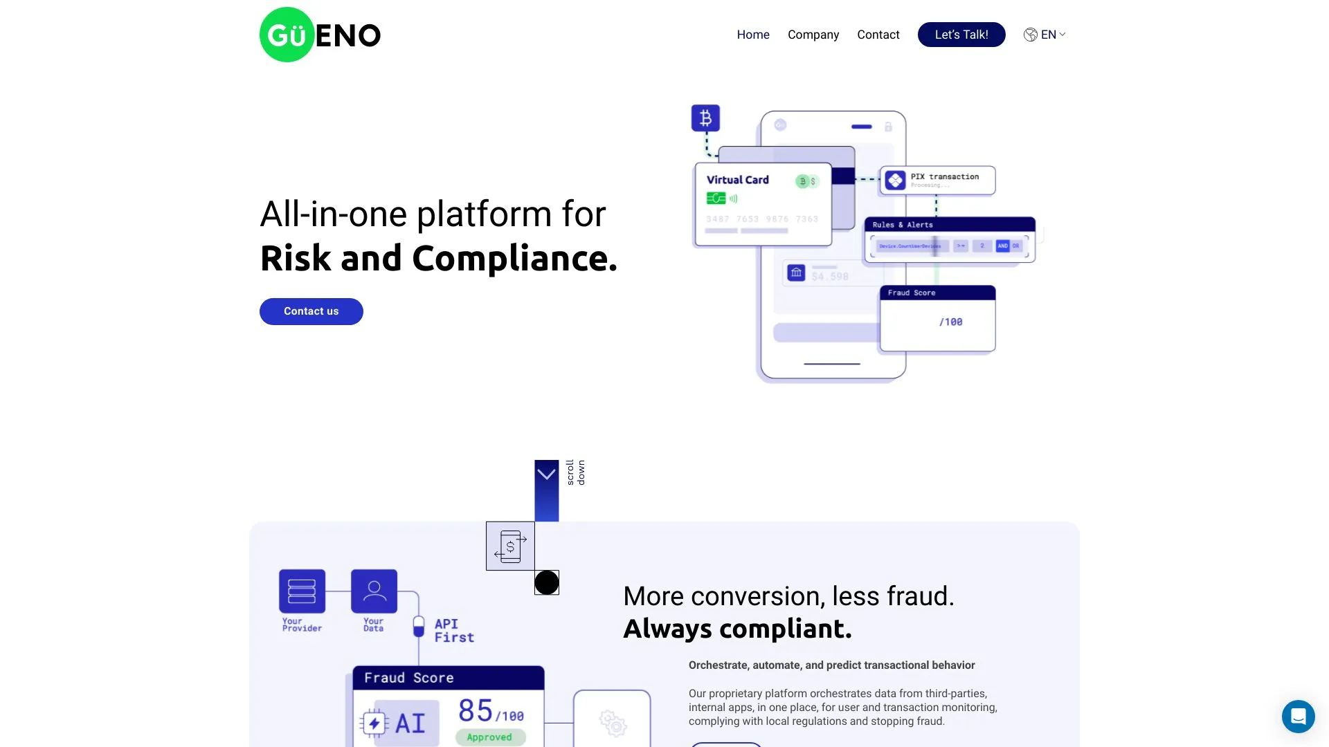 AI-Powered Risk Management Platform | Güeno AI | Creati.ai
