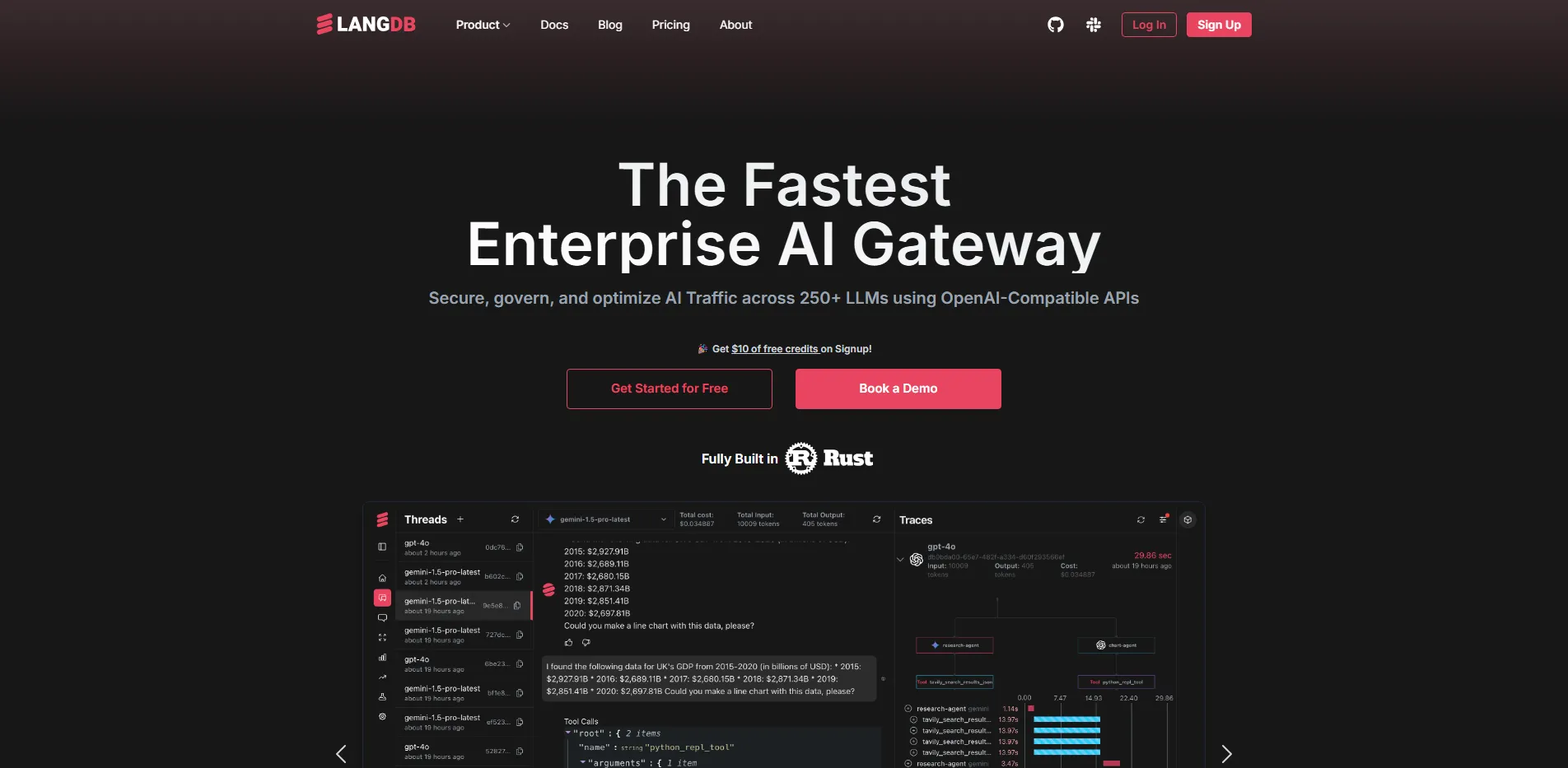 LangDB AI: AI-Powered Knowledge Base & Conversational Search | Creati.ai