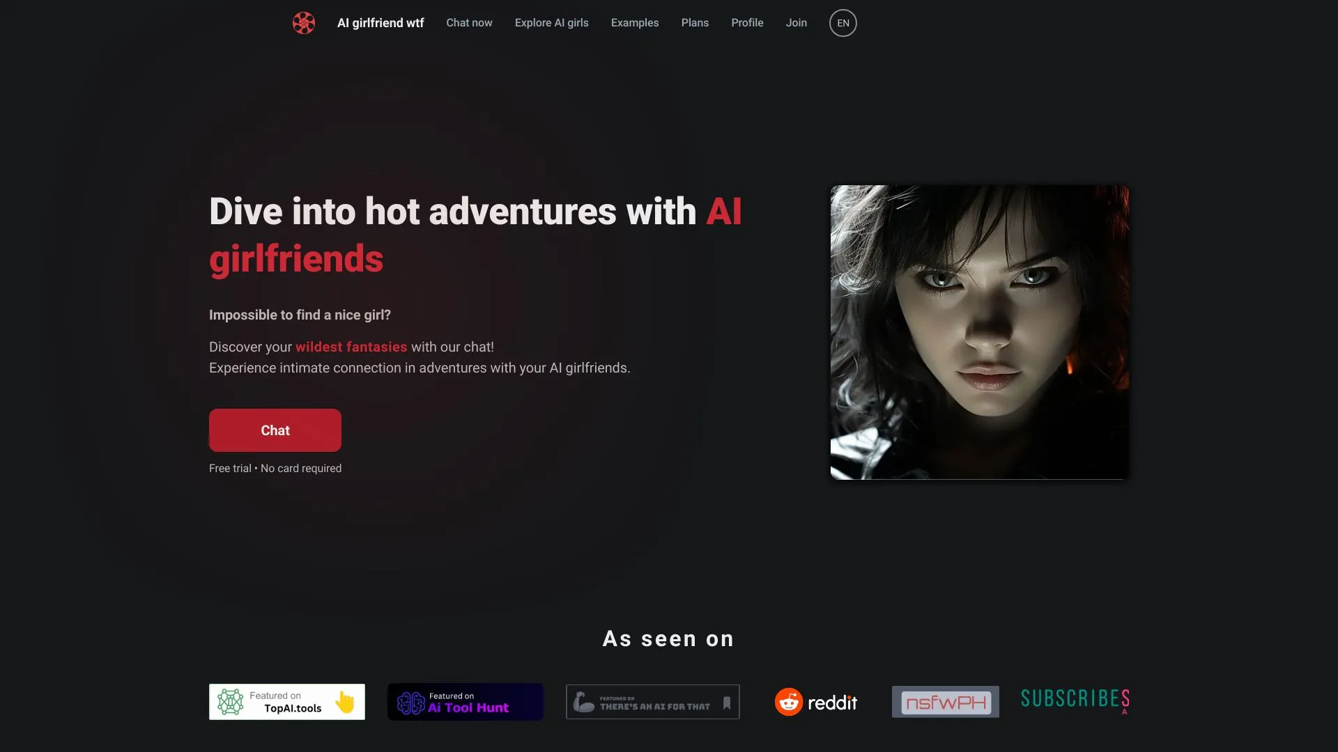 Engage with Customizable AI Girlfriends – Advanced AI Chat Platform | Creati.ai