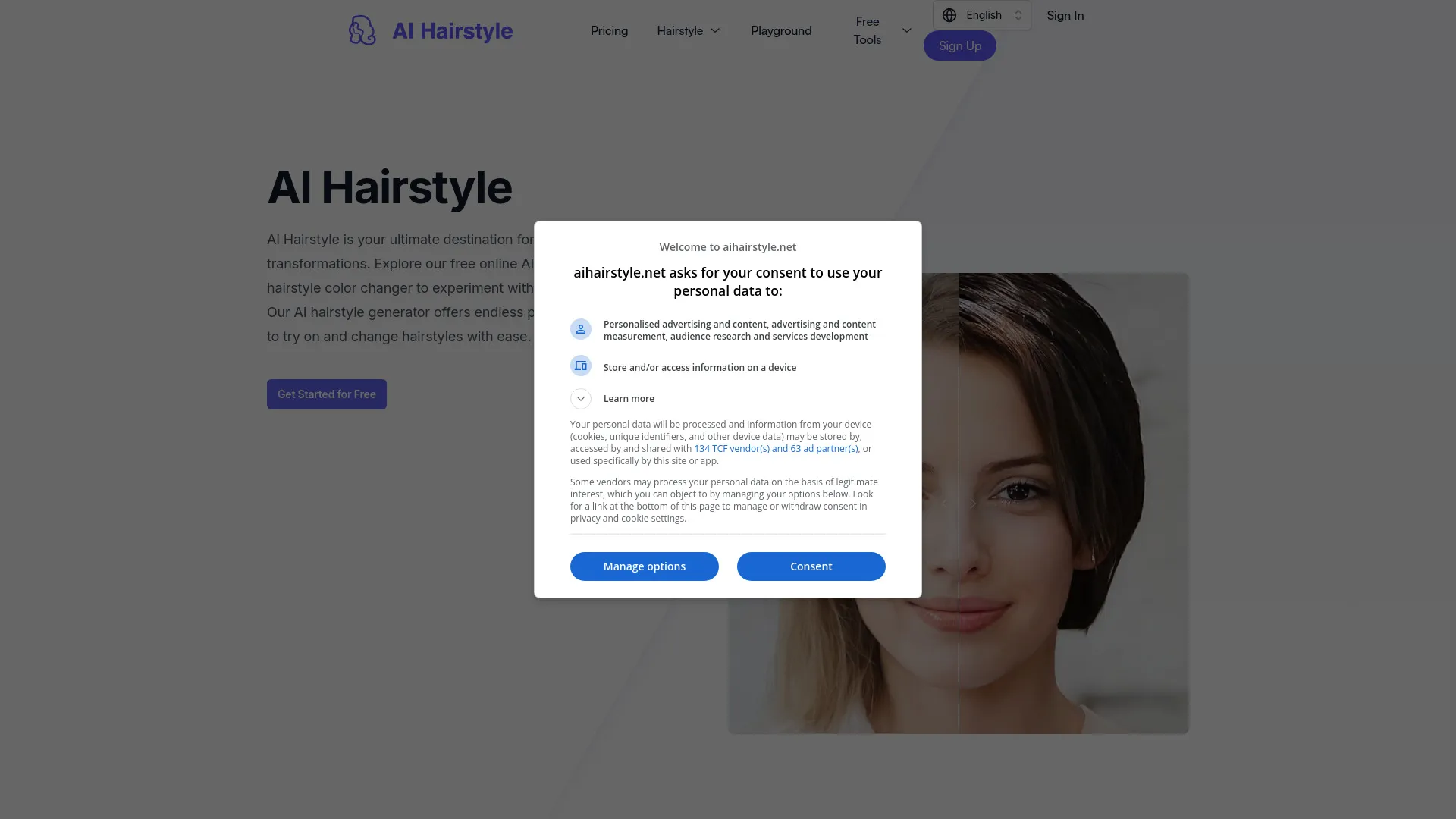 AI Hairstyle: Transforme Seu Cabelo com IA | Creati.ai