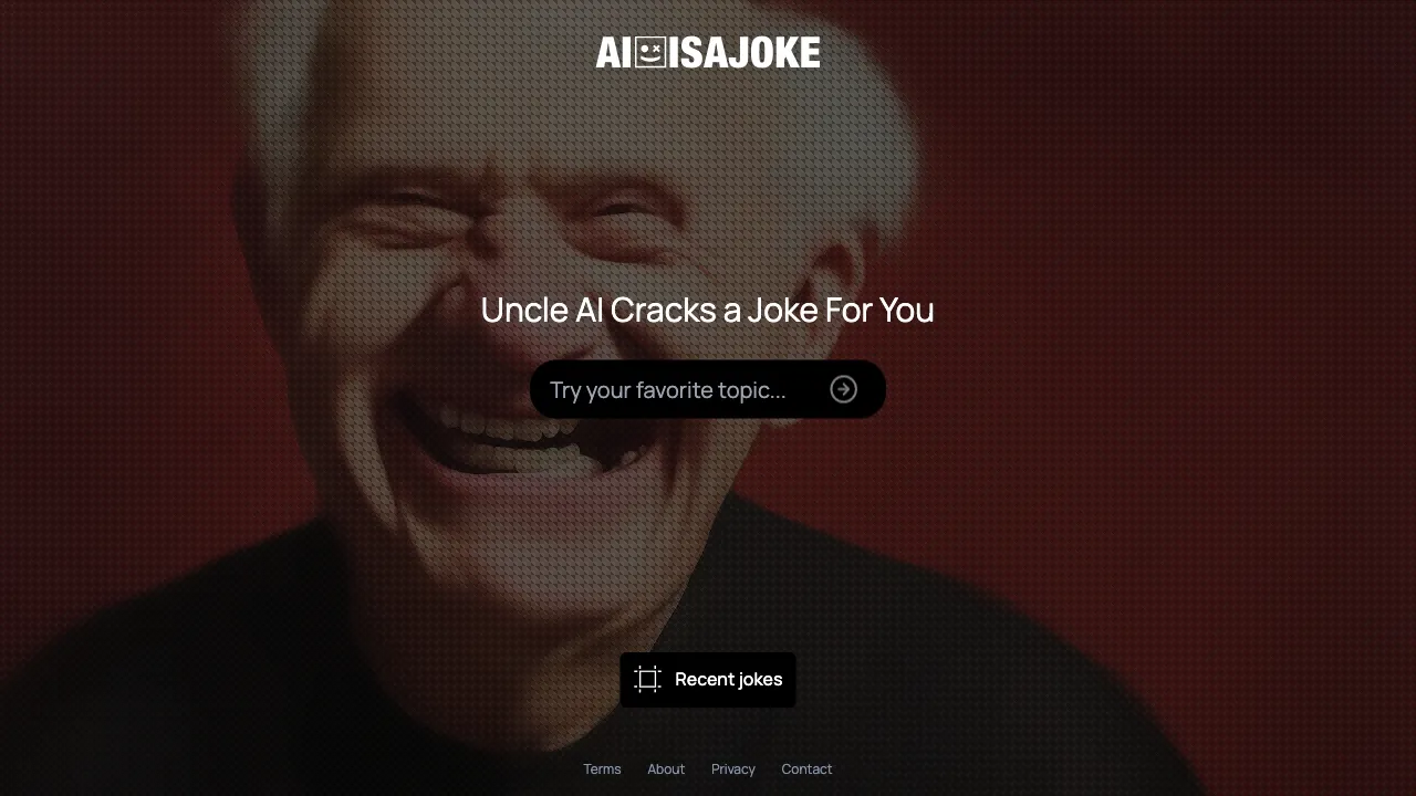 AI Is A Joke - Generación de chistes impulsada por IA | Creati.ai