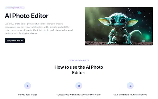 AI Photo Editor: Generate Stunning Images Easily | Creati.ai