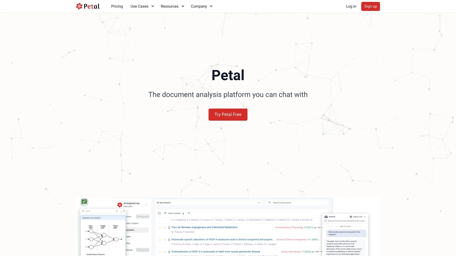Petal: AI-Powered Document Analysis Platform for Reliable Insights | Creati.ai