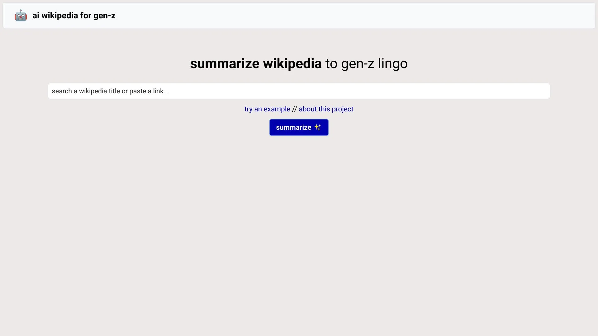 WikipediaSummary.org: Instant Wikipedia Article Summaries | Creati.ai