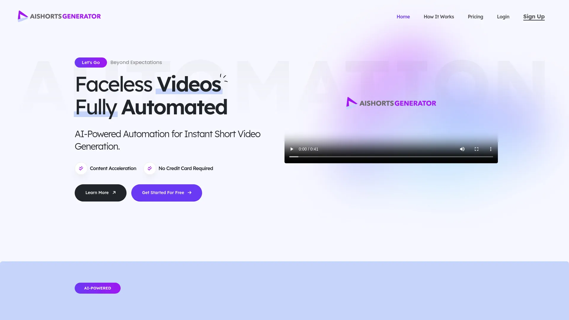 AI Shorts Generator: Instant Automated Video Creation Platform | Creati.ai