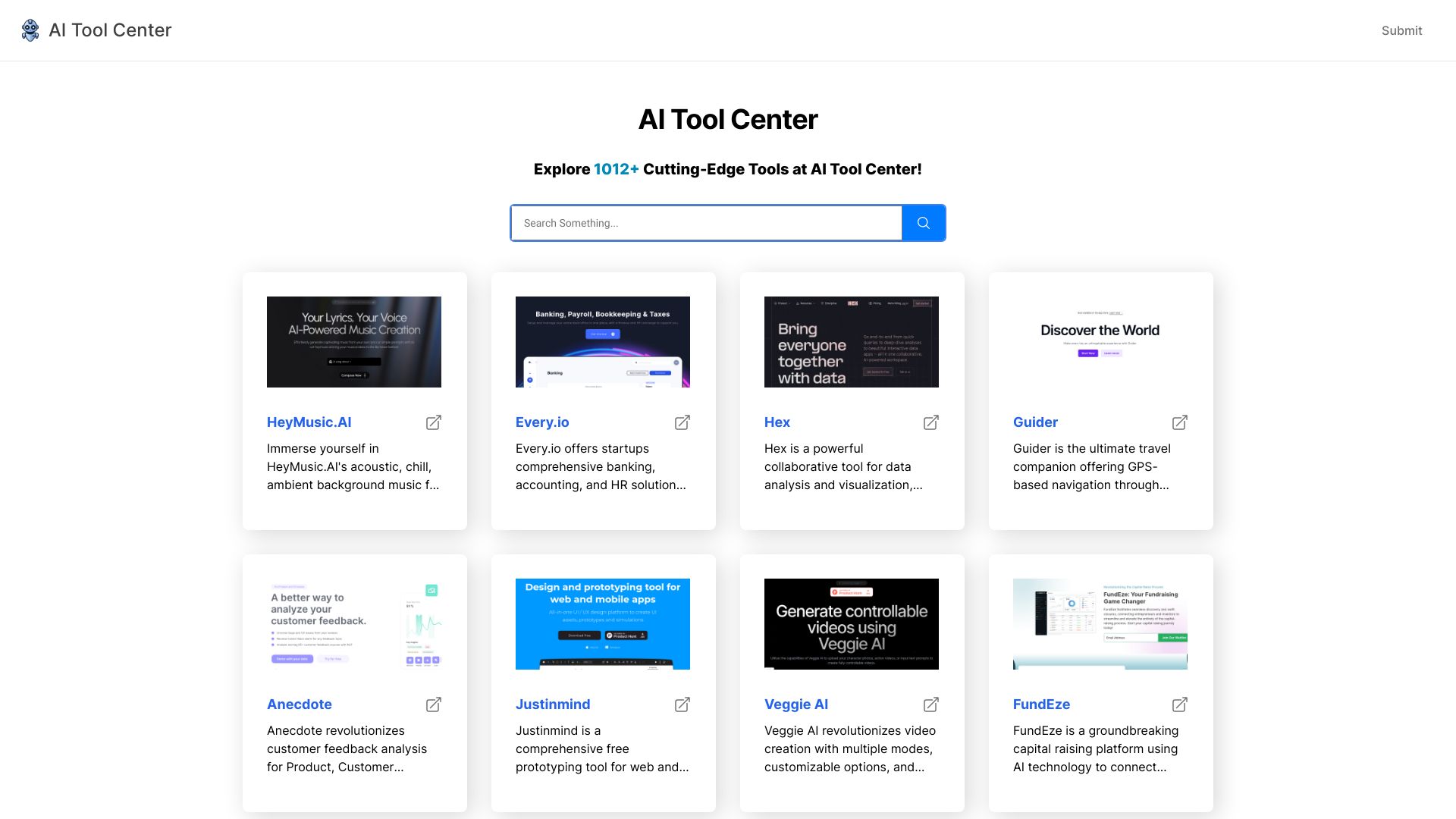 Discover Cutting-Edge AI Tools at AI Tool Center | Creati.ai