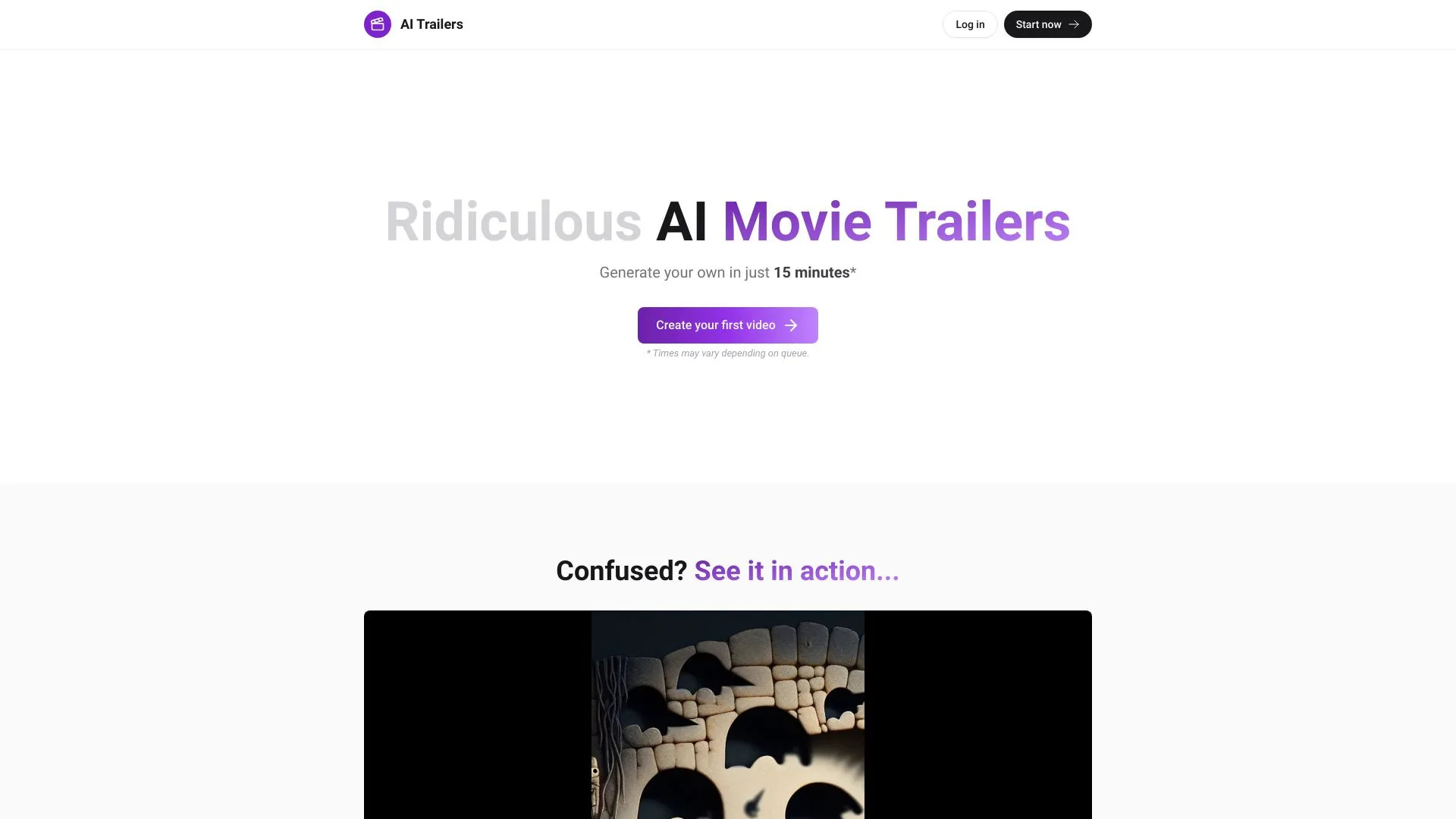 Aitrailers: AI-Powered Movie Trailer Creation Tool | Creati.ai