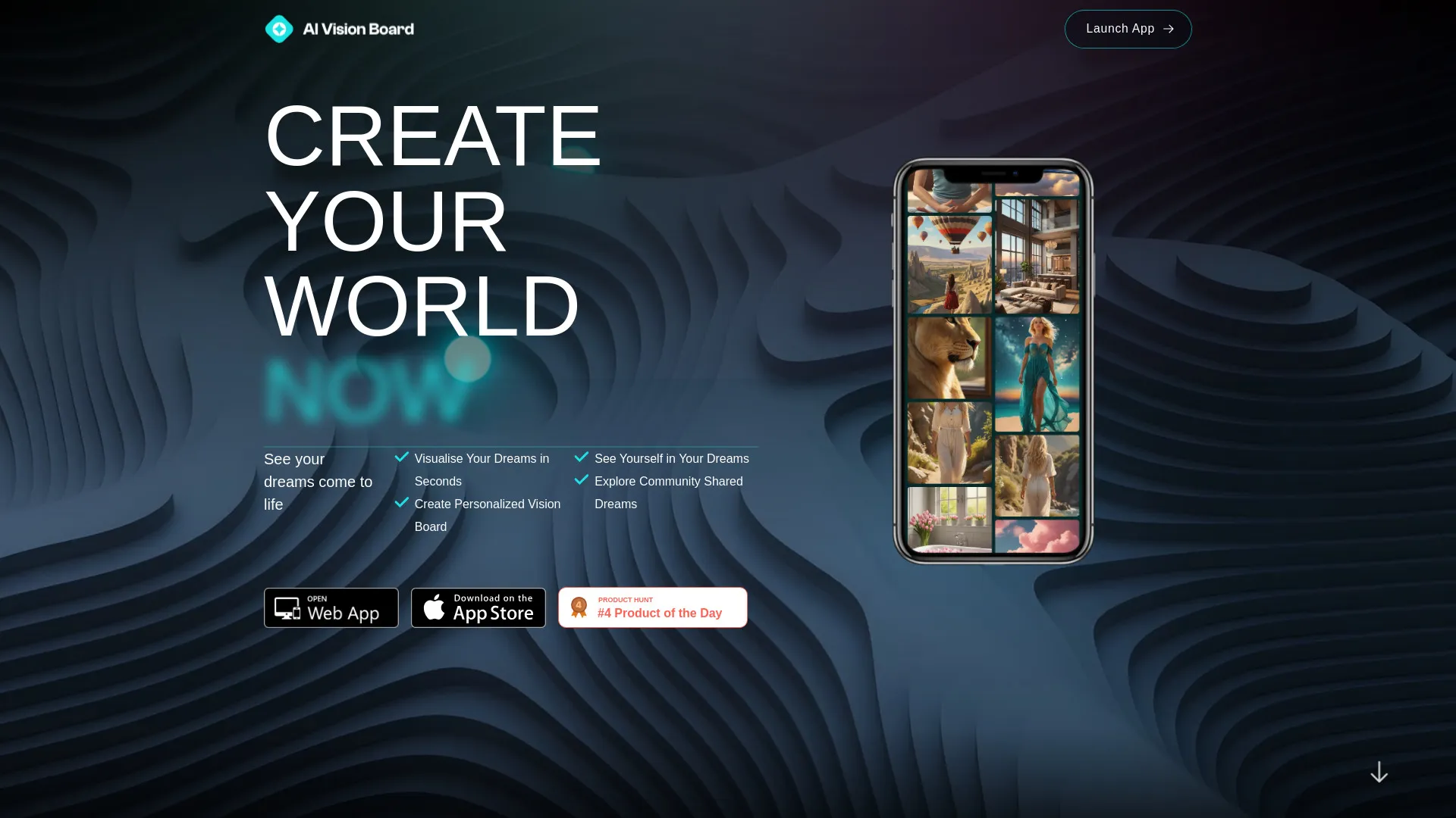AI VisionBoard: Visualize Your Dreams with AI | Creati.ai