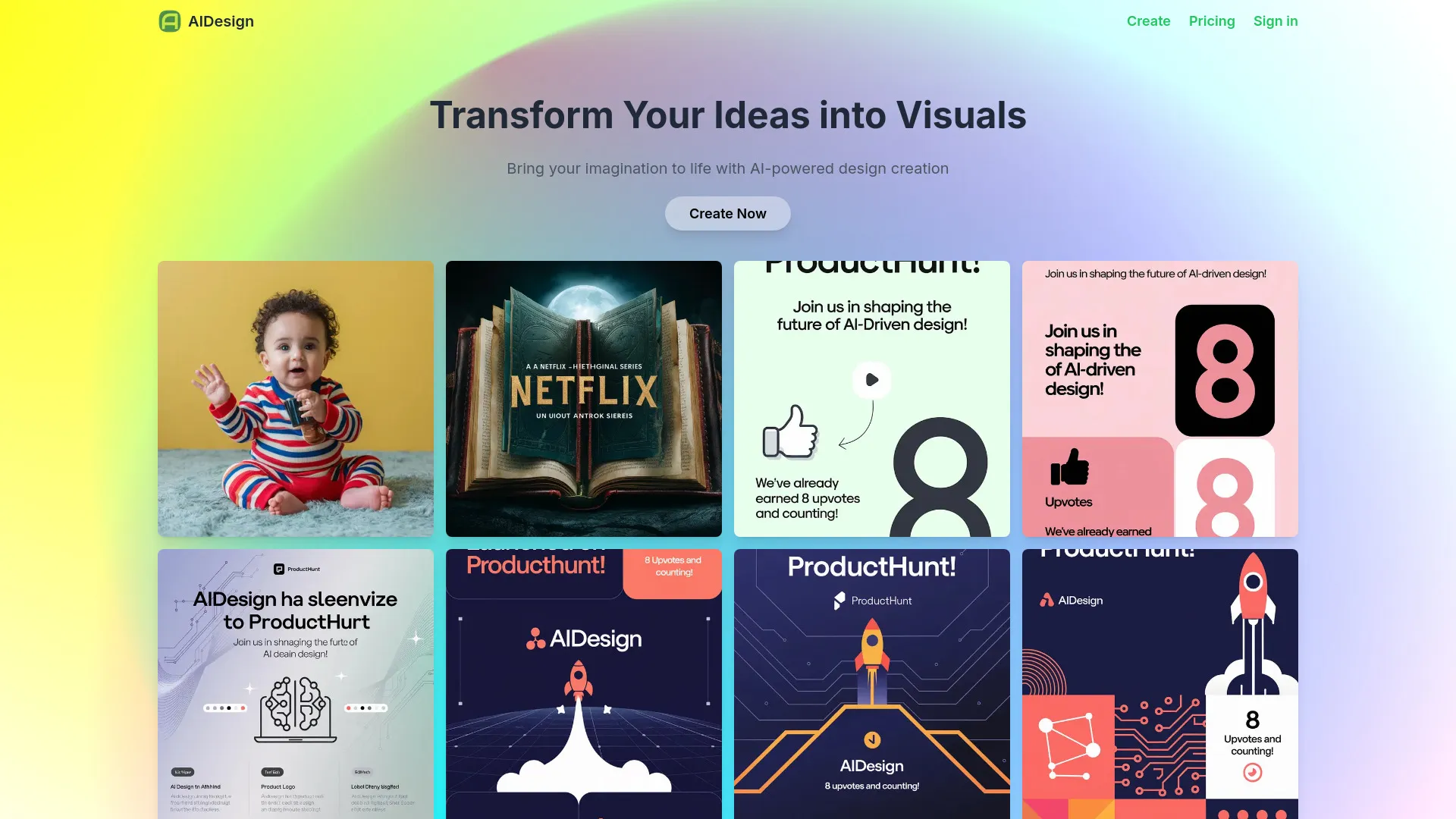 AIDesign: AI-Powered Image Generation Tool | Creati.ai