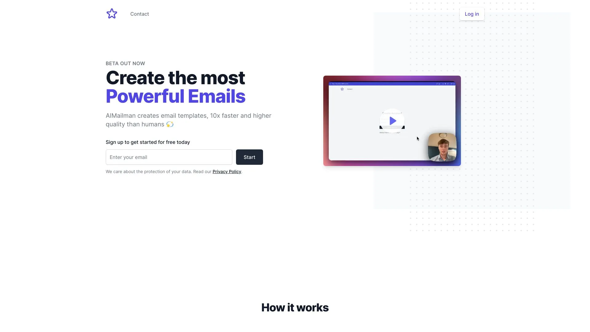 AI Mailman - AI-Powered Accurate Email Generation | Creati.ai