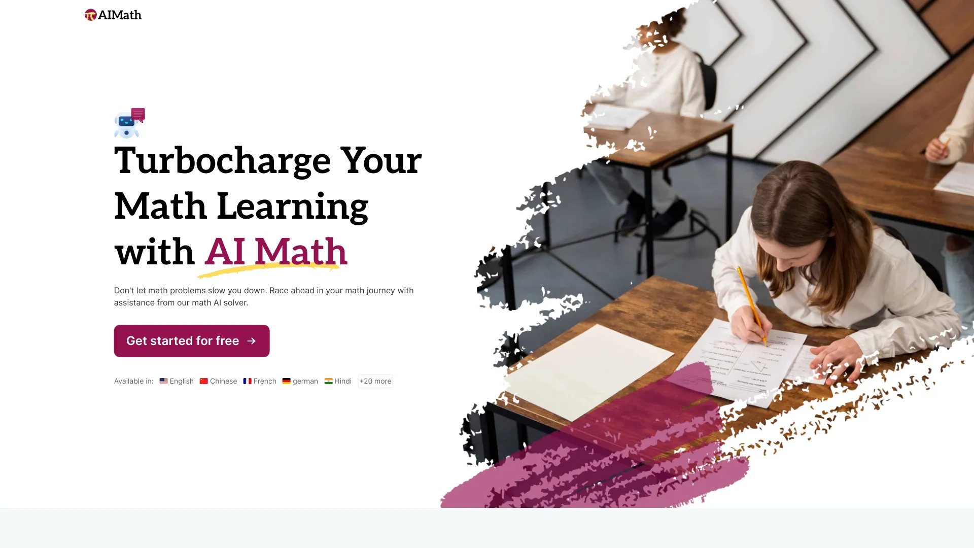 AI Math - Fast, Accurate Online Math Problem Solver | Creati.ai