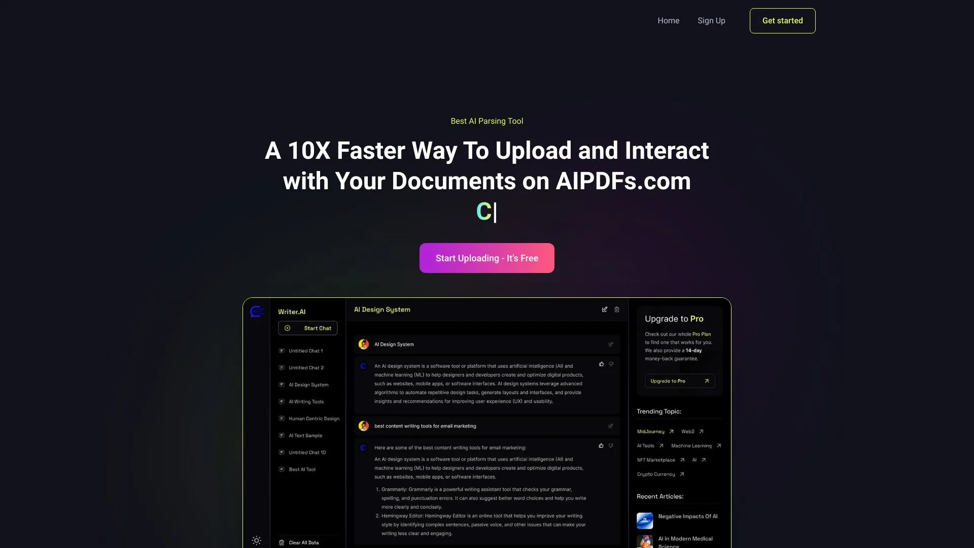 aiPDF - Transforma PDFs en Conversaciones Interactivas | Creati.ai