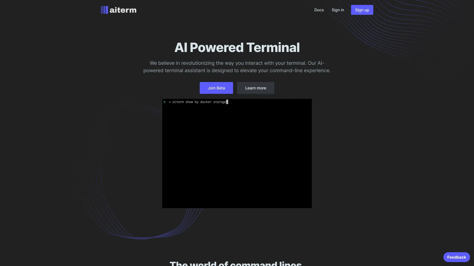AiTerm: Your AI-Powered Terminal Assistant | Creati.ai