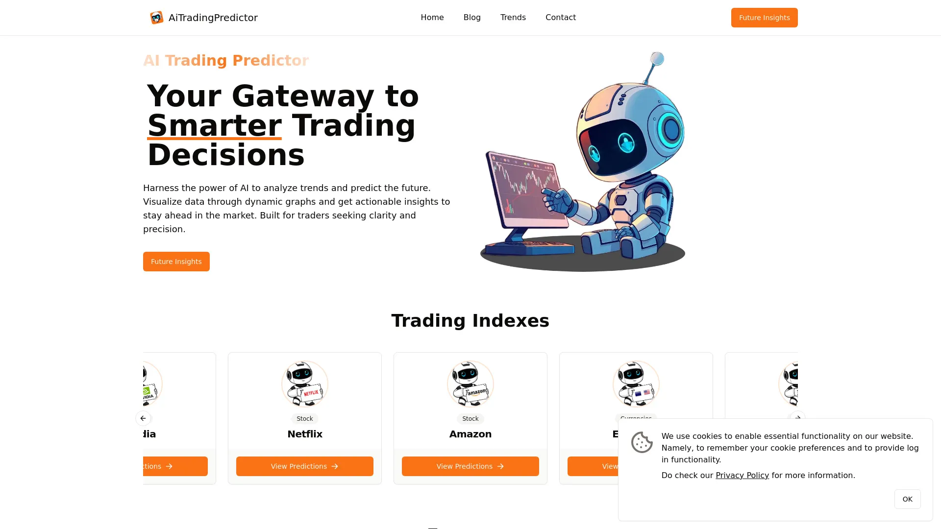 AI Trading Predictor - Smarter Trading with AI Insights | Creati.ai