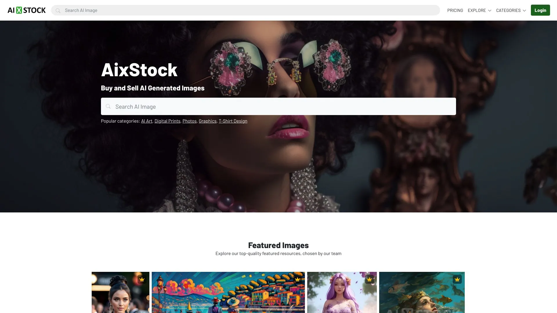 AIxStock: High-Quality AI-Generated Stock Images | Creati.ai