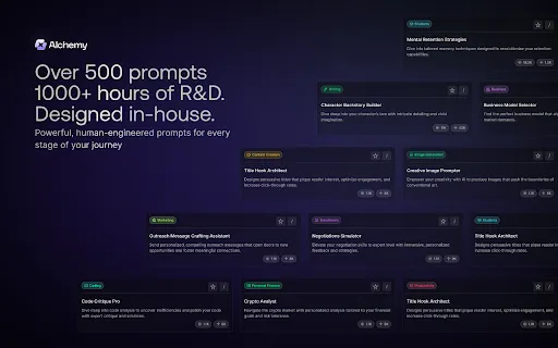 Alchemy For Chatgpt Enhance Your Ai Interaction Creati Ai