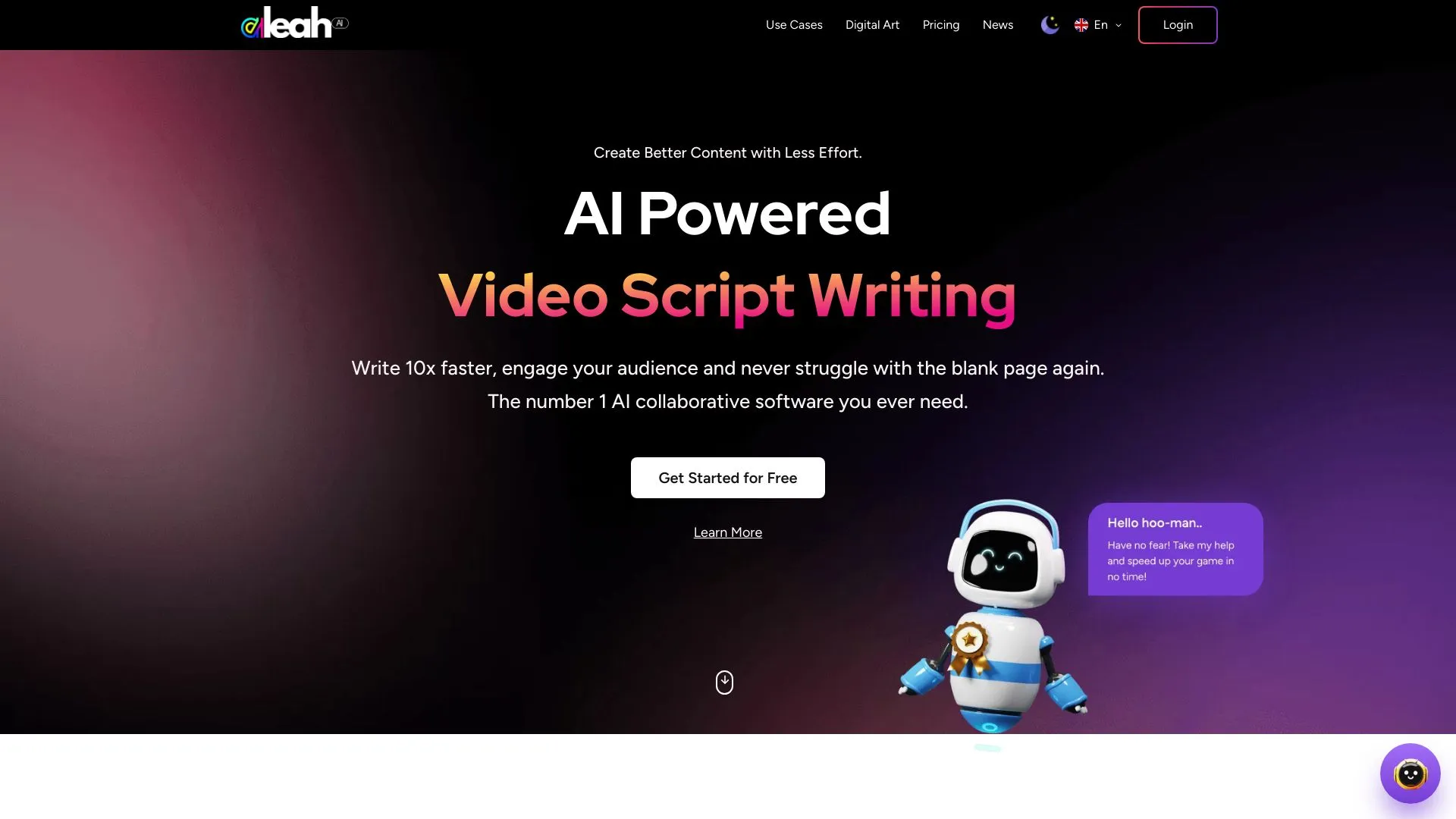 Aleah AI - Effortless High-Quality Content Generation | Creati.ai