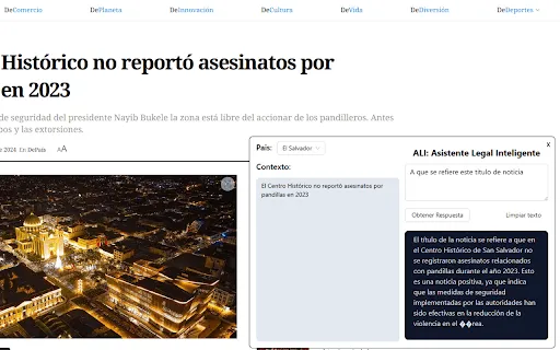 ALI: Tu Asistente Legal Inteligente | Creati.ai