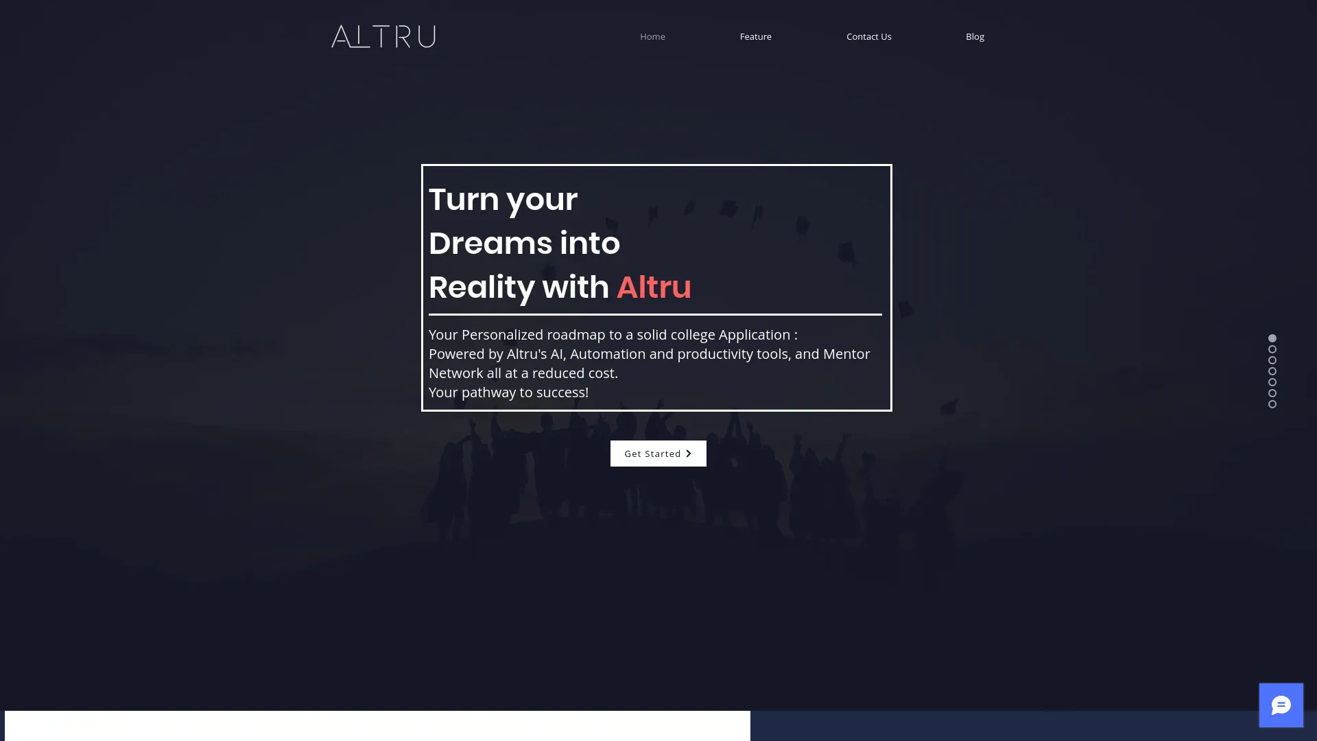 AI-Powered College Application Guidance | Altru | Creati.ai