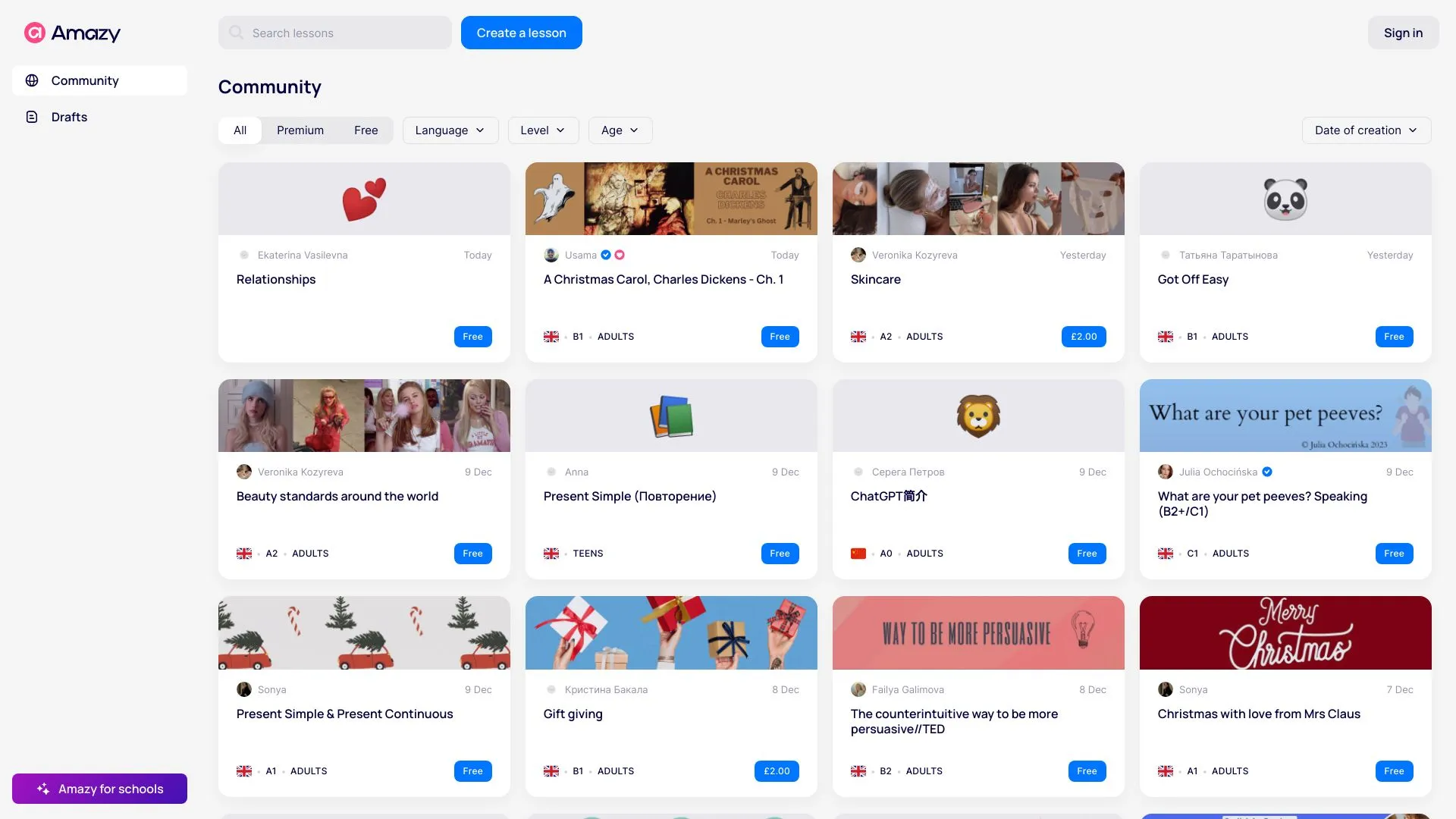 Amazy.uk: Create, Share, and Sell Interactive Educational Content ...
