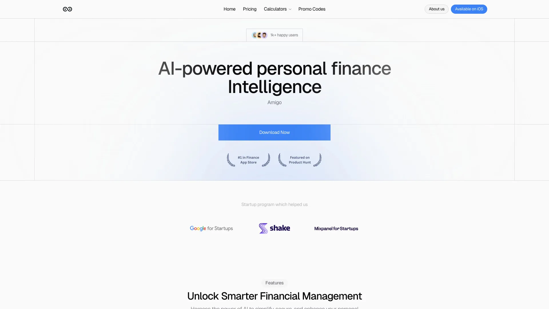 AI-Powered Personal Finance | Amigo | Creati.ai