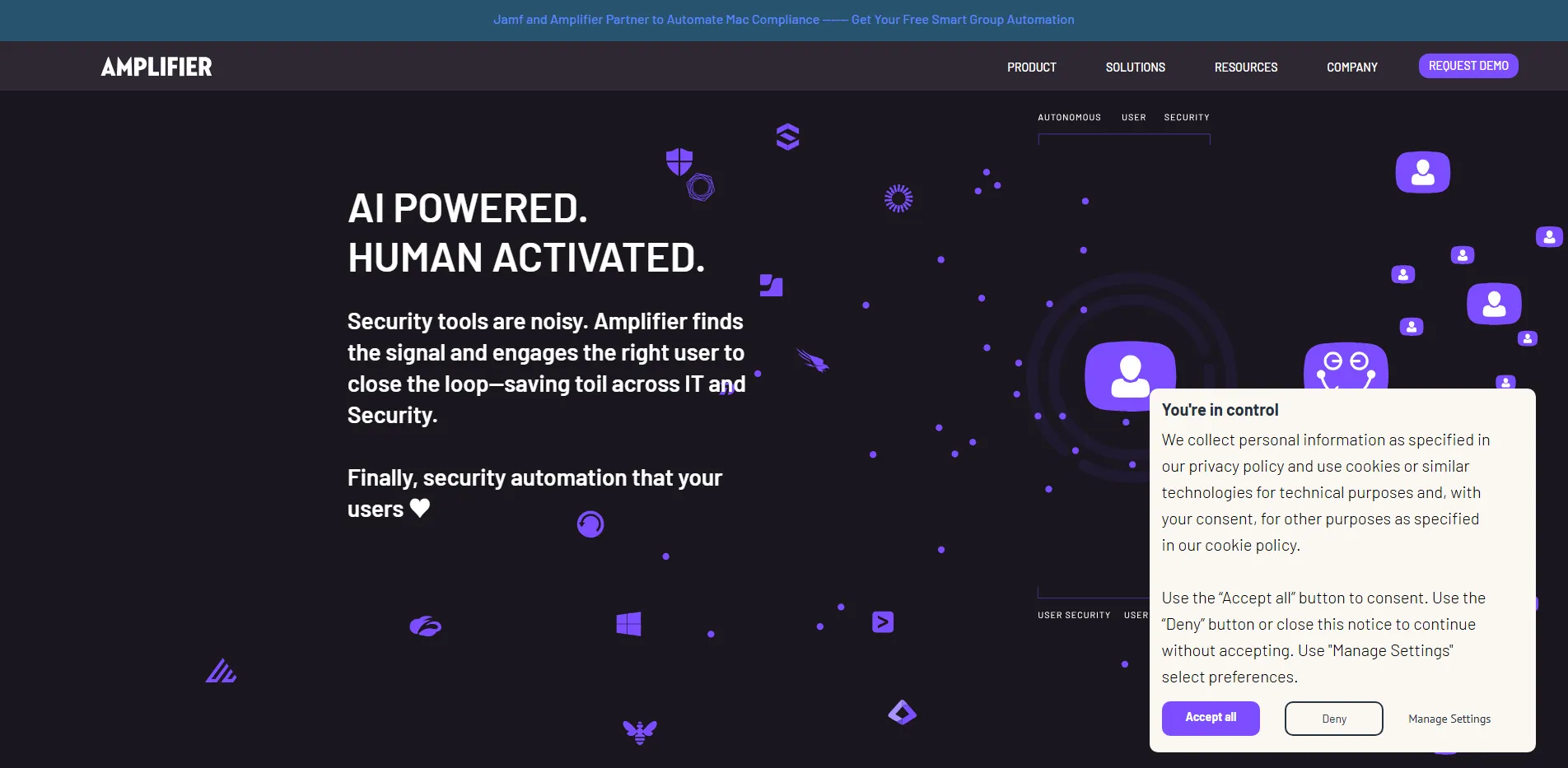 Amplifier Security - Soluciones avanzadas de ciberseguridad basadas en IA | Creati.ai