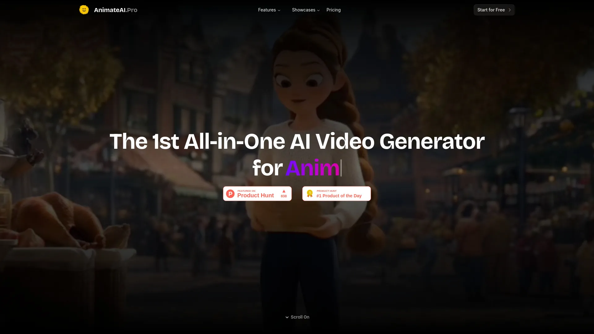 AnimateAI: All-in-One AI Video Generator for Animated Series | Creati.ai