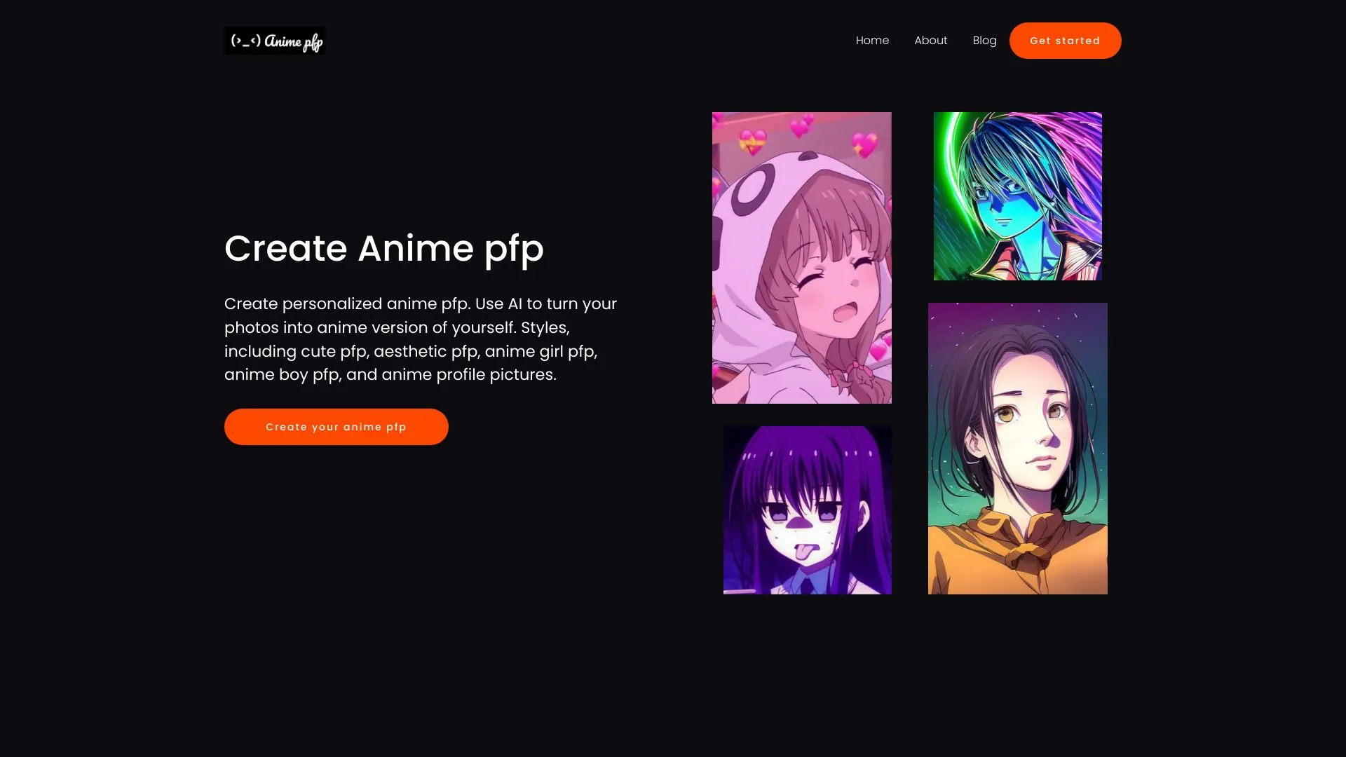 AnimePFP.co - Download Unique Anime Profile Pictures | Creati.ai
