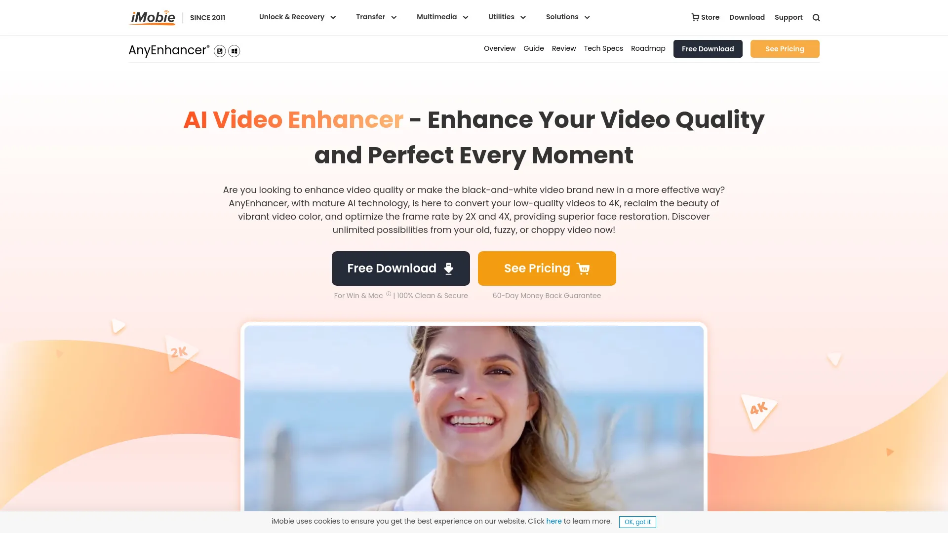 AnyEnhancer - AI Video Enhancement Tool | Creati.ai
