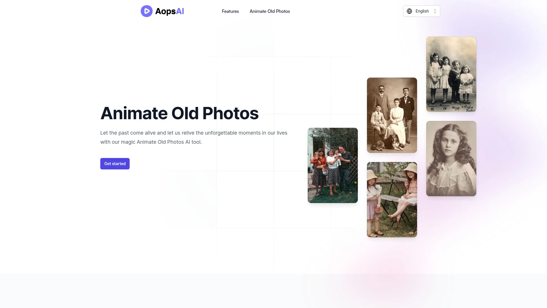 Animate Old Photos – Bring Memories to Life | Creati.ai