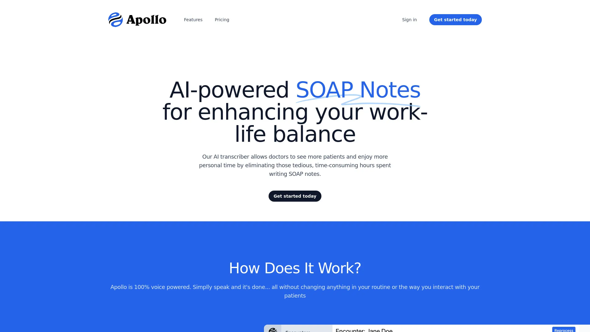 Apollo Health AI: Transforming Healthcare with AI Solutions | Creati.ai