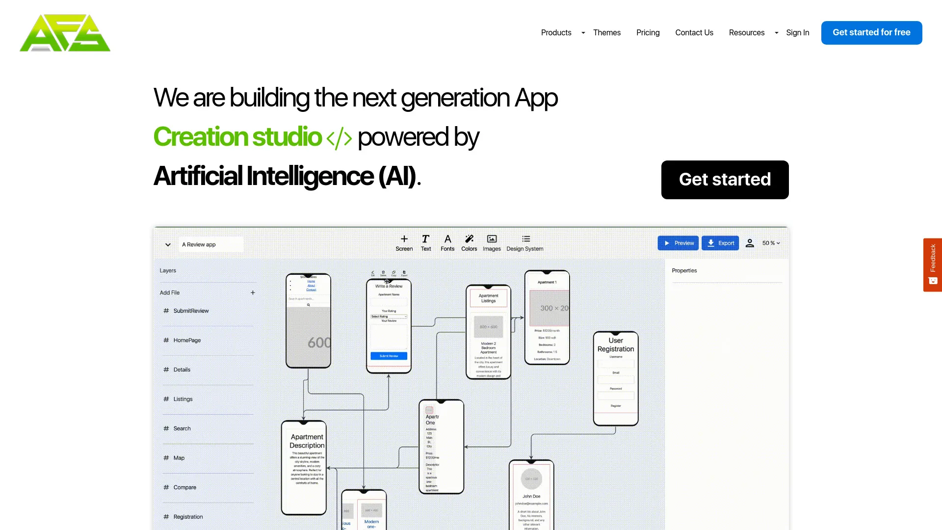 AppForceStudio - AI-Powered App Creation Platform | Creati.ai